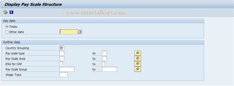 S AHR 61015556 SAP Tcode Display Pay Scale Groups