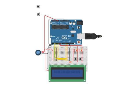 Circuit Design Microcontrolador Questão 3 Tinkercad