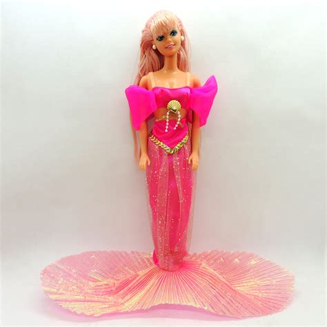Barbie Fountain Mermaid Sirena 1993 Mattel Antigua Retro Vintage Colección Madtoyz