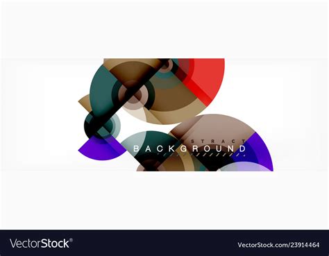 Circular Abstract Background Royalty Free Vector Image