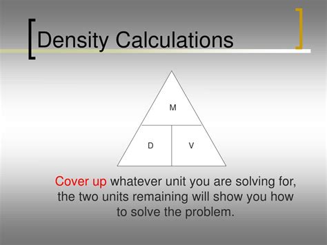 PPT Density PowerPoint Presentation Free Download ID 1310464