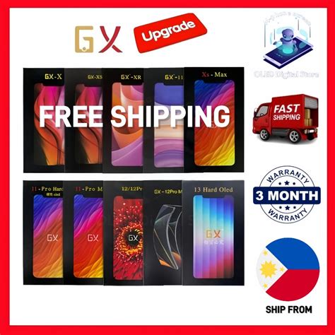 Gx Oled Compatible Lcd Touchscreen Ipakita Ang Digitizer 6 6s 7 8 X Xs