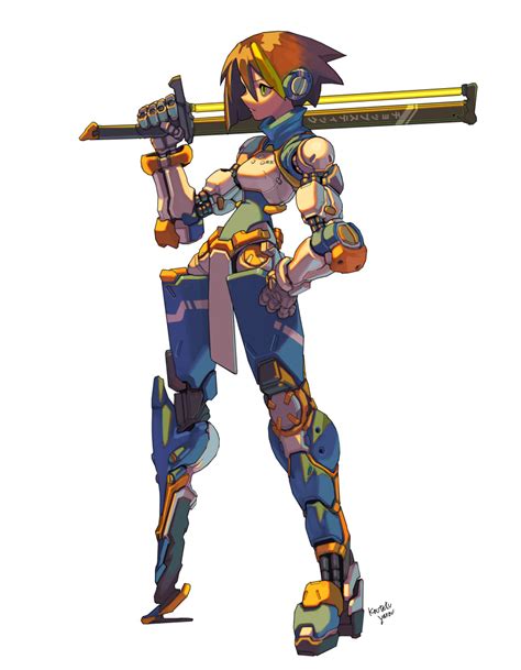 Safebooru 1girl Absurdres Asymmetrical Limbs Brown Hair Cyberpunk