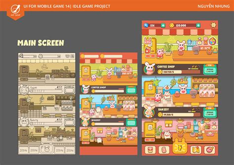 Idle Game Behance