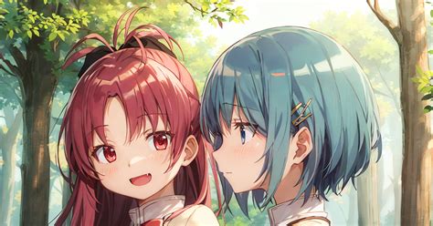 魔法少女まどかマギカ 杏さや Kwgのイラスト Pixiv