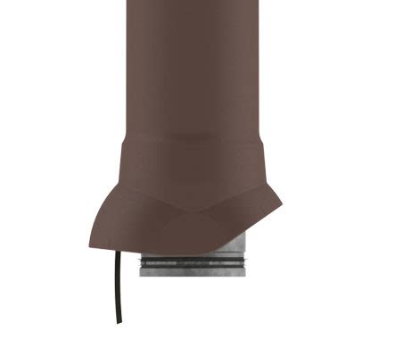Вентиляционный выход на крышу для вытяжки TP-85E.125/160/700 утепленный ...