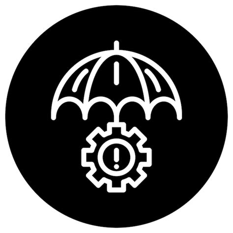 Premium Vector Risk Management Vector Icon Design Illustration