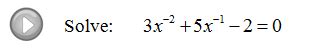 OpenAlgebra Com Free Algebra Study Guide Video Tutorials Solving Equations Quadratic In Form