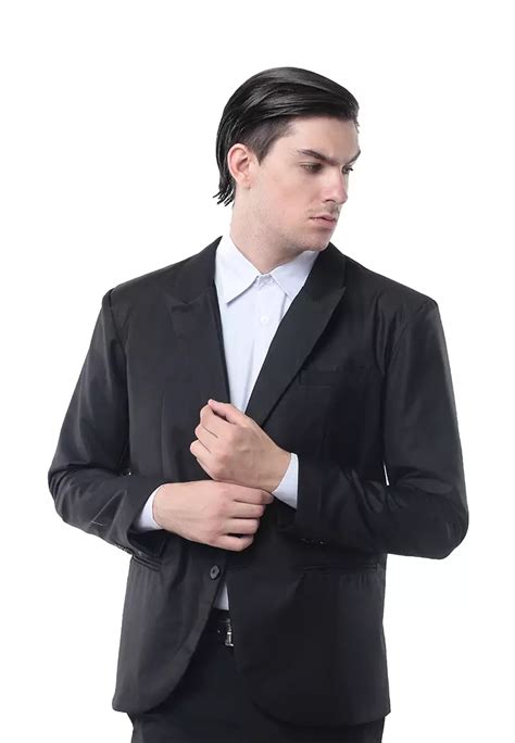 Jual Crows Denim Crows Denim Jas Pria New Style Black Velvet Original