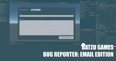 Bug Reporter Email Integration Unity Asset Store