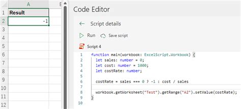 Conditional Branches And Logical Operators Microsoft Excel Office Scripts Kaizen Personal