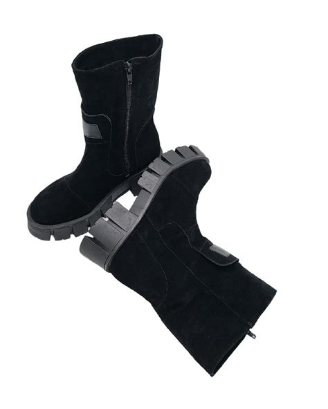 Bocanci Inalti Giselle 3 Negru Passofino