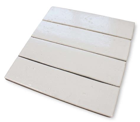 Atlanta 95 X 25 Glazed Porcelain Subway Tiles White Rocky Point