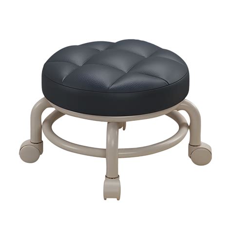 Leyfeng Low Roller Stools With Universal Wheel 360 Degrees Swivel Pu