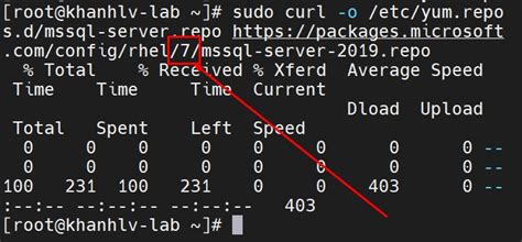 Hướng dẫn cài đặt SQL Server trên Linux Nhan Hoa Knowledgebase