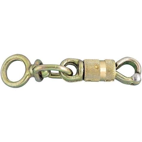 CHAPUIS Mousqueton sécurité acier zingué bichromaté 55mm 160kg