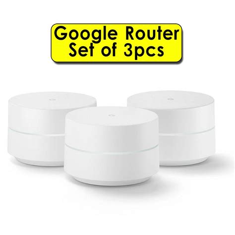 Google WiFi Router Set Of 3 Best Price In Bangladesh