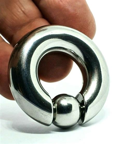 Prince Albert Jewelry Piercing Easy Fit 43mm Diameter Very Large Heavy