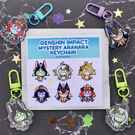 Mini Genshin Impact Aranara Mystery Bag Etsy