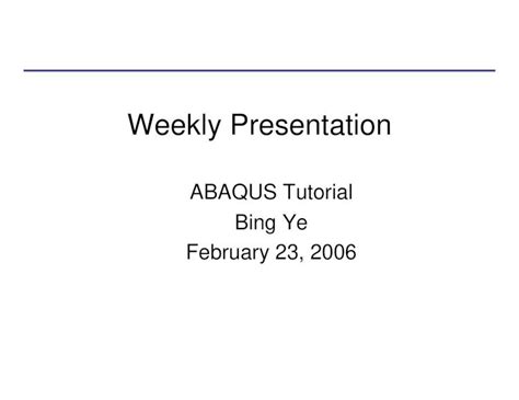 pdf 51319314 abaqus cae tutorial ppt dokumen tips