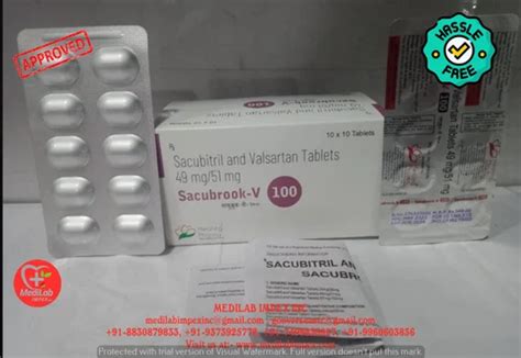 Sacubitril And Valsartan Tablet 40 Mg At Rs 150stripe In Nagpur Id 2852776722762
