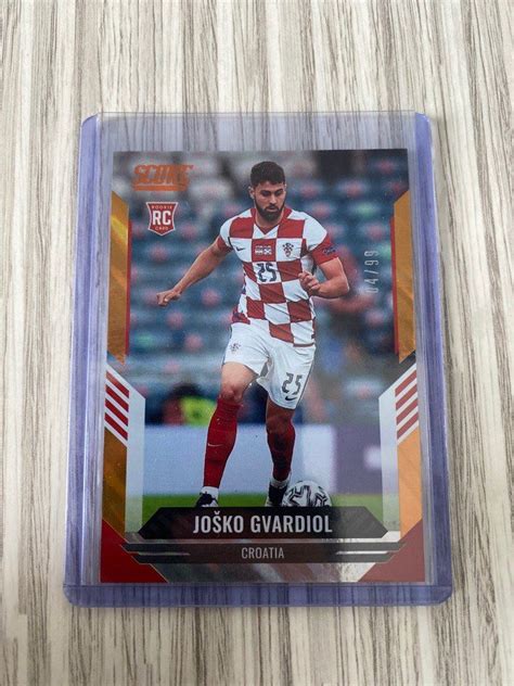 Panini Score Josko Gvardiol Rc 99 Hobbies And Toys Toys And Games On