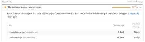 Optimise Pageload With Splide · Splidejs Splide · Discussion 929 · Github