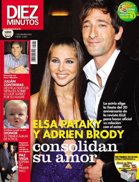 Adrien Brody And Elsa Pataky Dating Gossip News Photos