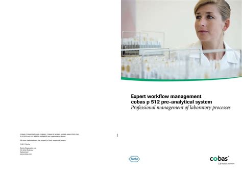 Cobas P 512 Pre Analytical System Roche Diagnostics