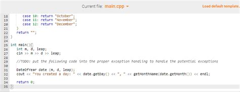 Solved Dateofyearh Declare Two Exception Classes