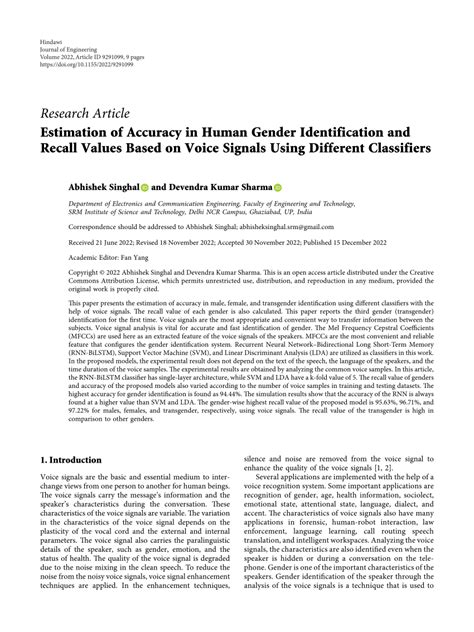 pdf estimation of accuracy in human gender identification and recall