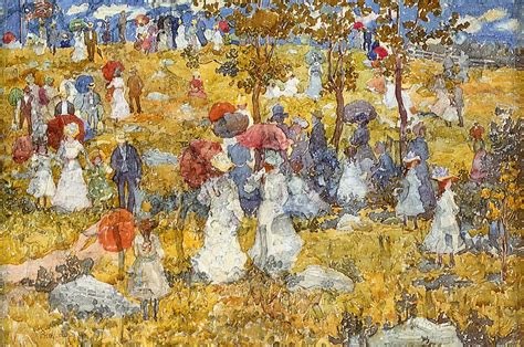 On The Rocks North Shore C 1916 C 1919 By Maurice Prendergast