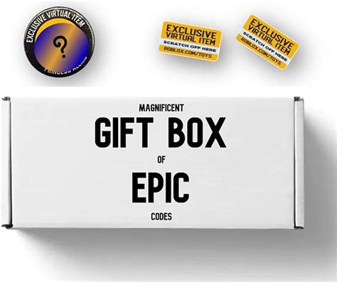 Roblox Virtual Codes Magnificent T Box Of Epic Codes Lot Of 20 Unscratched Redeemable