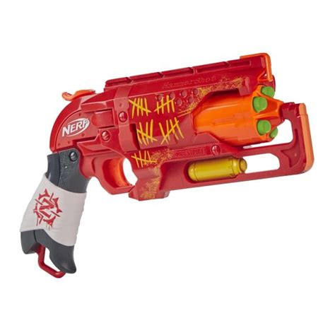 Nerf Zombie Strike Hammershot Red Blaster Time
