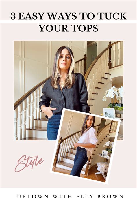 3 Easy Ways To Tuck Your Tops