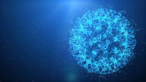 숙주 유기체의 감염을 일으키는 병원성 바이러스 바이러스 질환 발병 바이러스 추상적 배경 암에 대한 스톡 사진 및 기타 이미지 암 3차원 형태 A형 인플루엔자 바이러스