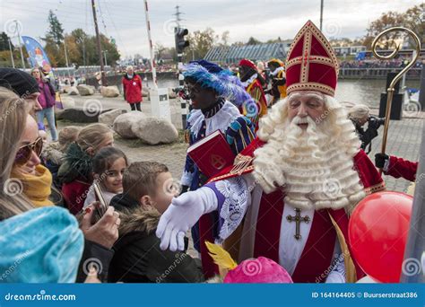 Sinterklaas Arriving In The Netherlands Editorial Image Image Of