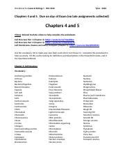 Worksheet 2 Ch 4 5 2020 OpenStax 1 Docx Worksheet For General Biology I BSC 2010