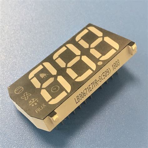 Yellowredgreen Triple Digit 7 Segment Led Display Common Anode For