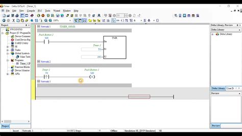 Ispsoft Timer Programming For Plc Delta Dvp Youtube