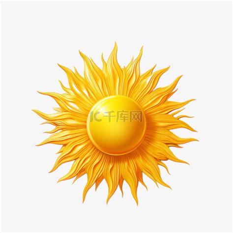 太阳3d渲染写实AI元素装饰图案素材图片免费下载 千库网