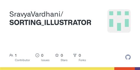 GitHub SravyaVardhani SORTING ILLUSTRATOR