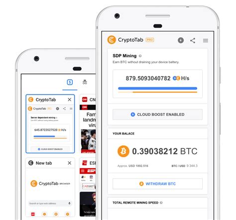 CryptoTab Browser Easy Way For Bitcoin Mining