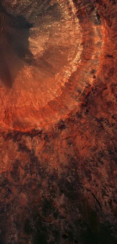 Stunning Martian Surface Crater Free Download