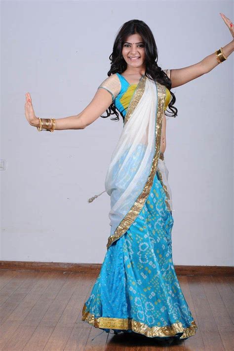 Samantha Sexy In Transparent Half Saree Hq Pics N Galleries