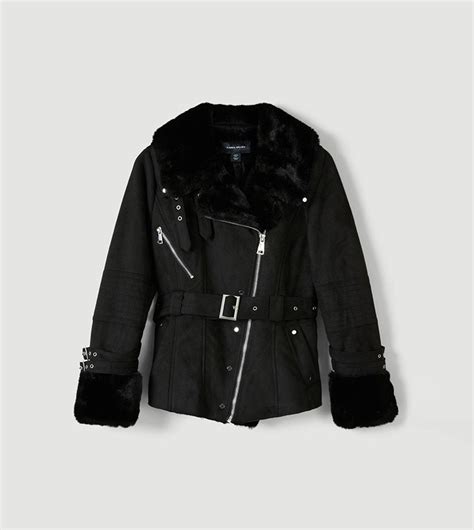 اشتري كارن ميلين جاكيت بايكر بحزام بلون أسود 6ستريت المملكة العربية