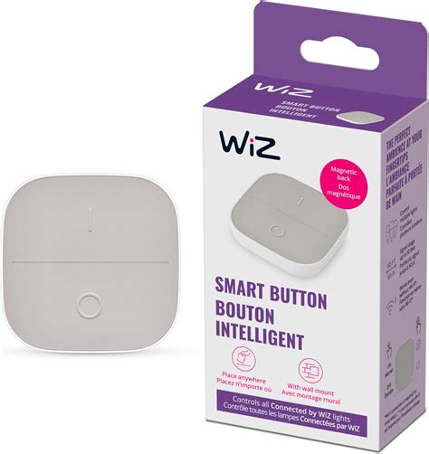 Wiz Portable Button Pack Of 1 Switch Your Lights On And Off Or
