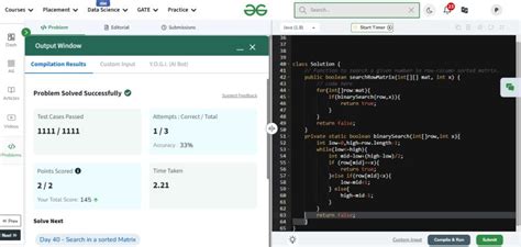 gfg160 gfg160series geeksforgeeks day39 codingchallenge… parthvi jaiswal