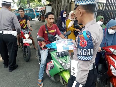 Operasi Zebra Lodaya Di Parung Bogor Emak Emak Paling Banyak Yang