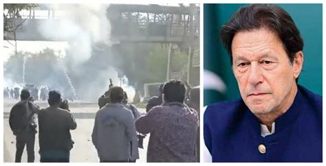 Imran Khan Suspends Lahore Rally After Police PTI Workers Come Face To Face